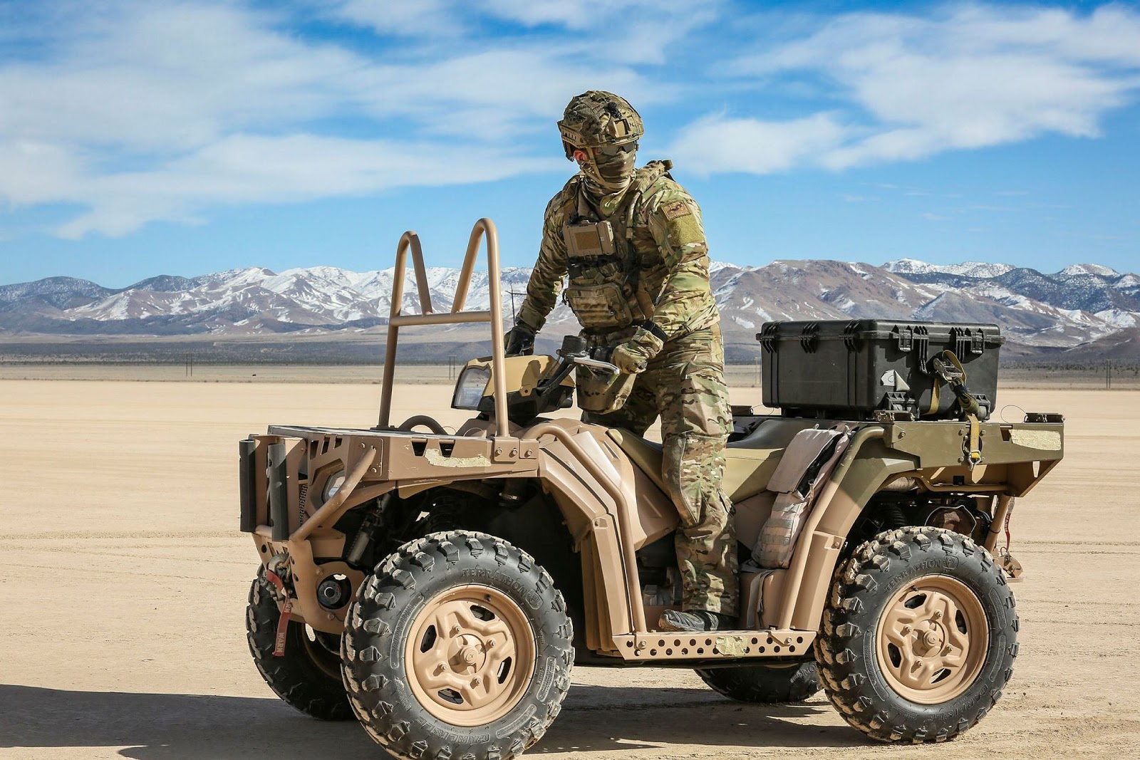 US ARMY BLOG: POLARIS SPORSTMAN MV850