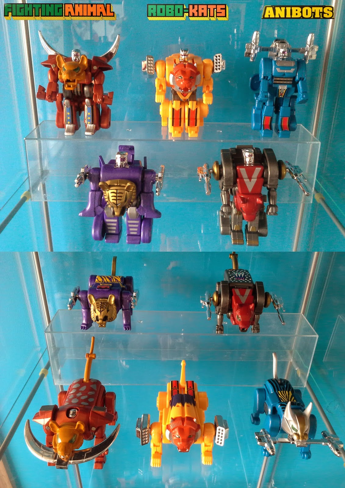 ROBO-SYNERGY: FIGHTING ANIMAL / ROBO-KATS / ANIBOTS