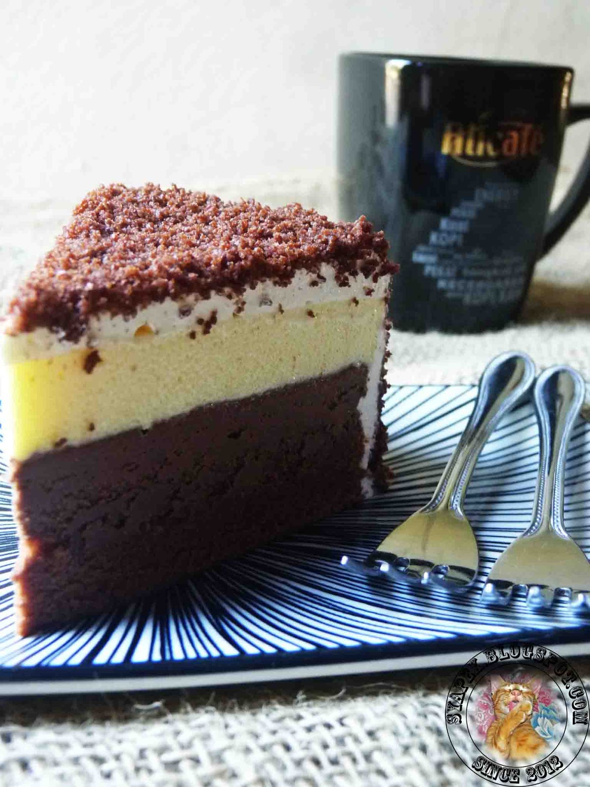 syapex kitchen: Chocolate Fromage Cake