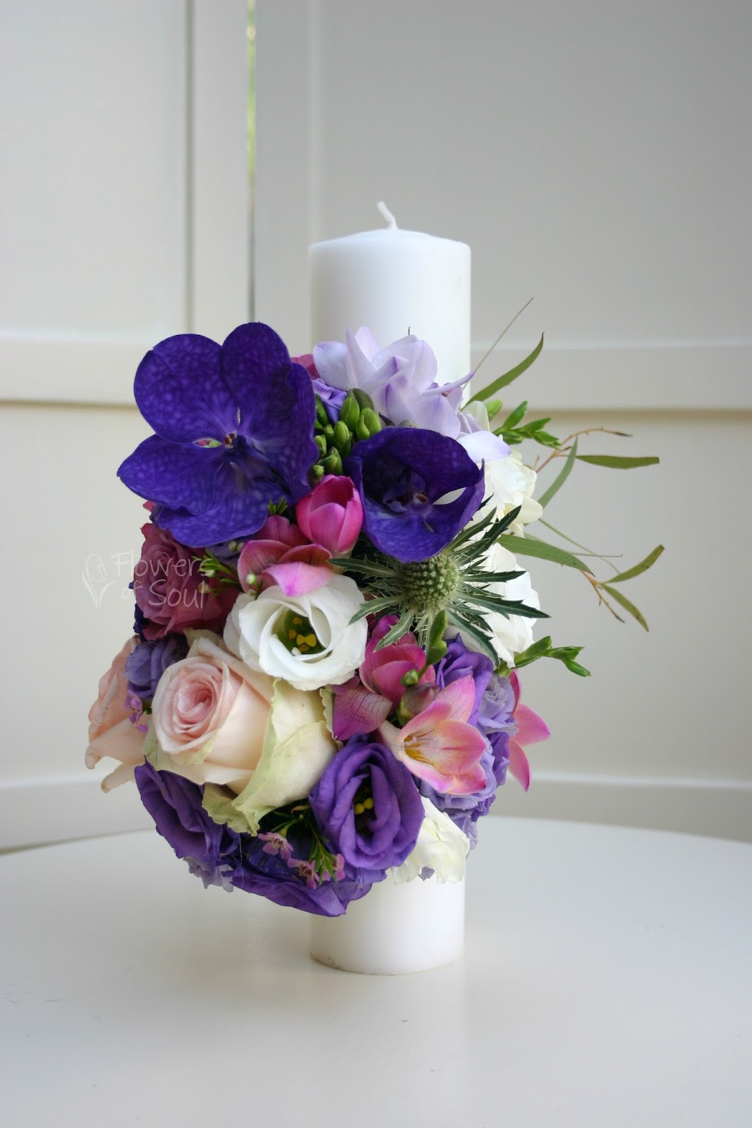 Flowers of Soul: Lumanari de cununie