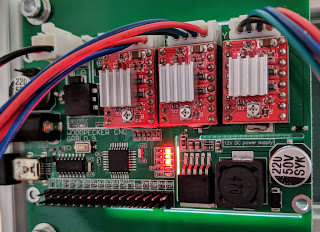 marxy's musing on technology: Woodpecker CNC 1610 progress - slow