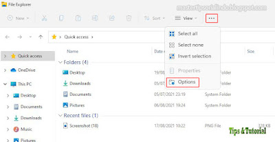 Cara Menghapus Show More Options dari Menu Konteks Klik Kanan di ...