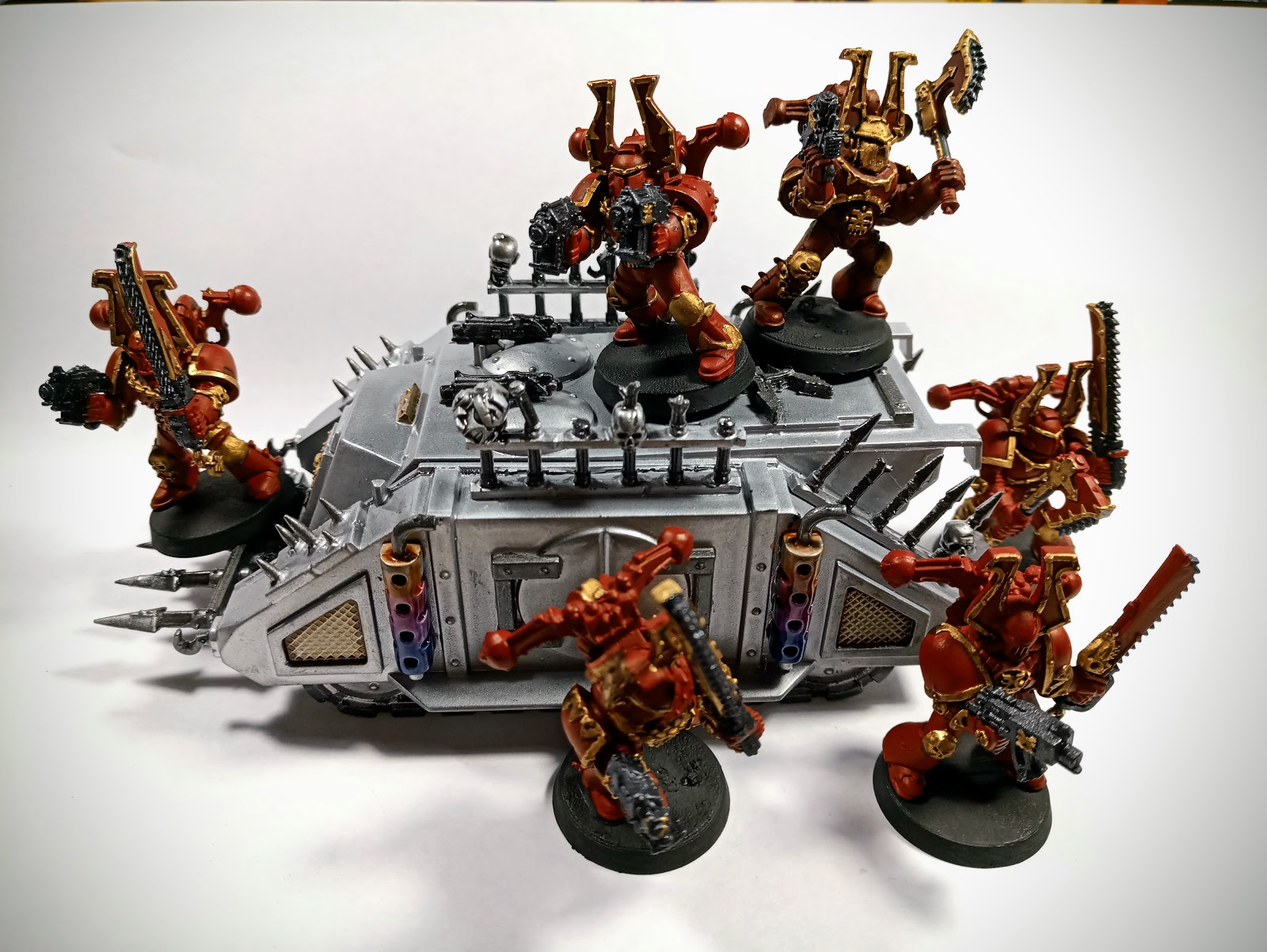 Cake for the Blood God: Khorne Berserkers and Chaos Rhino