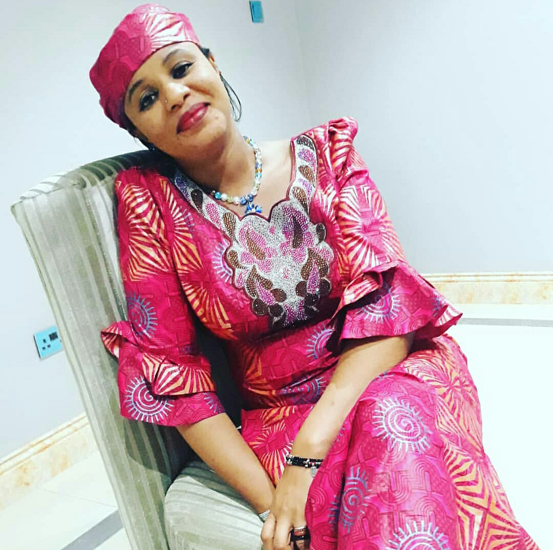 Hauwa Waraka ta haskaka a wadannan hotunan