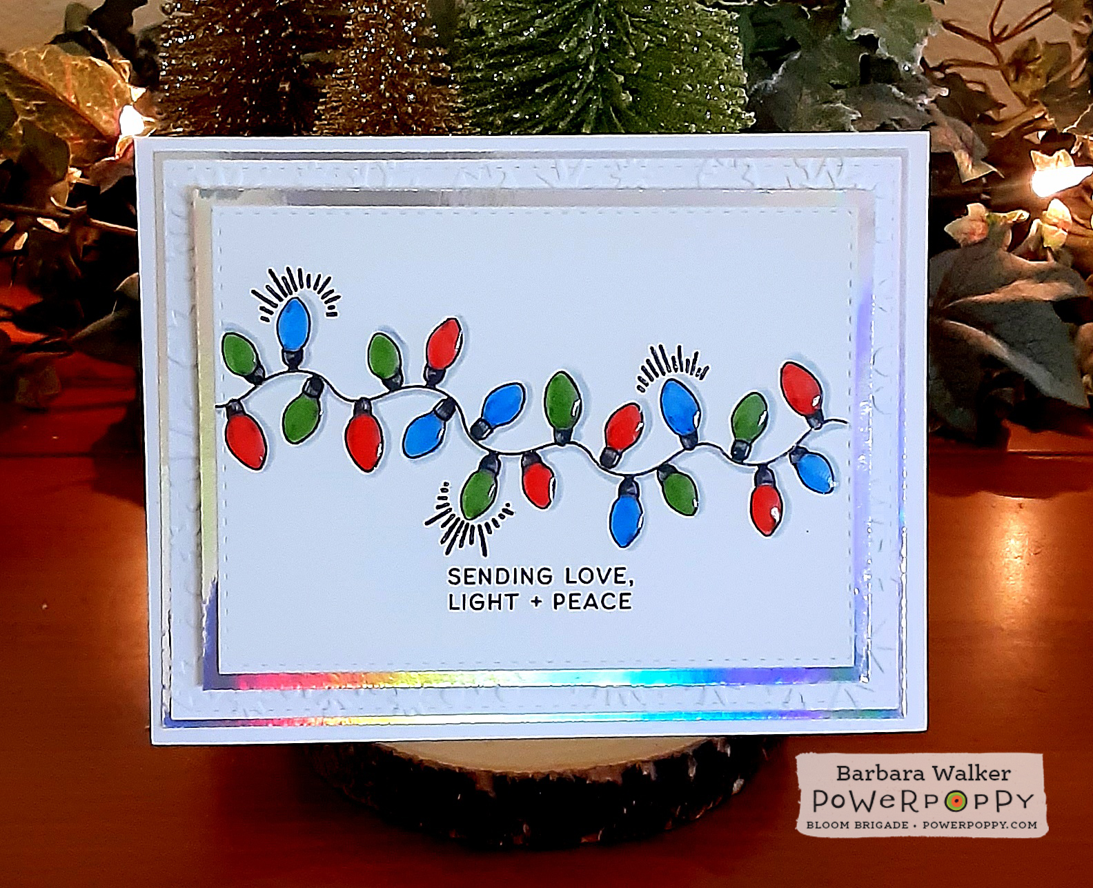 Power Poppy - The Blog: 12 Days of Christmas ~ Day 7~ Let It Glow