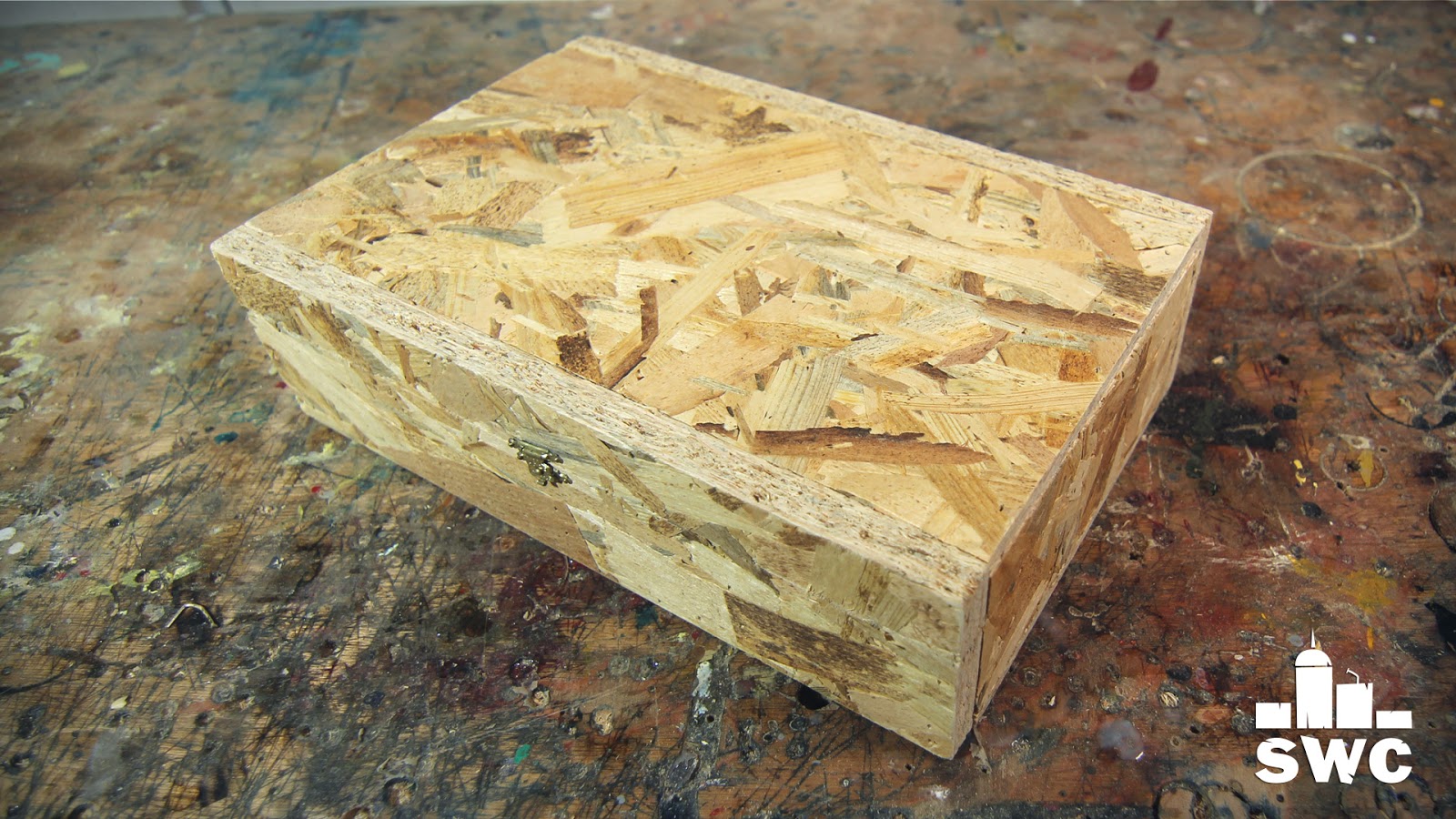 scrap wood city: Making a quick and dirty OSB storage box for my rotary tool bits