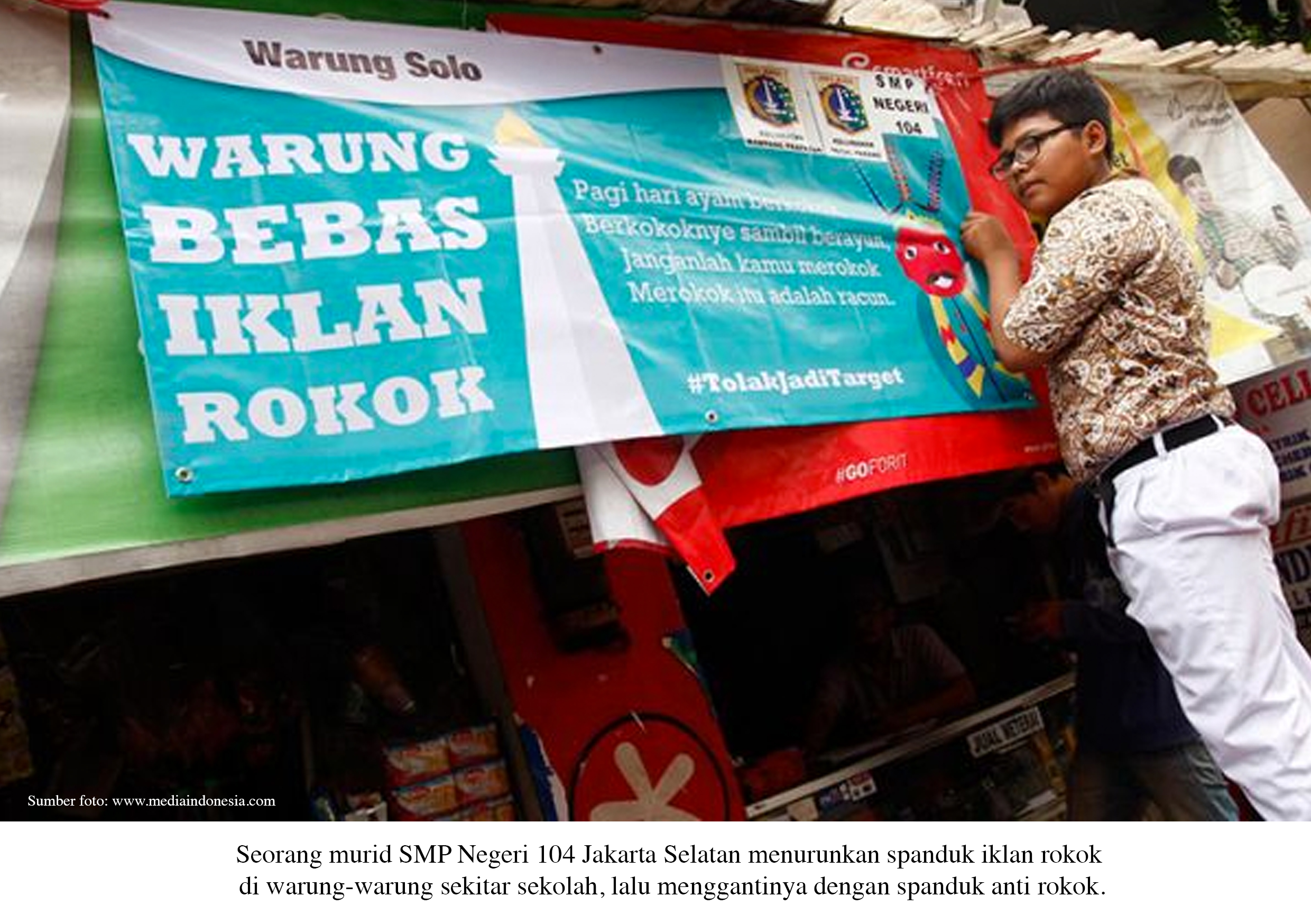 Pink Travelogue: Stop Iklan Rokok Selamatkan Generasi Penerus Bangsa