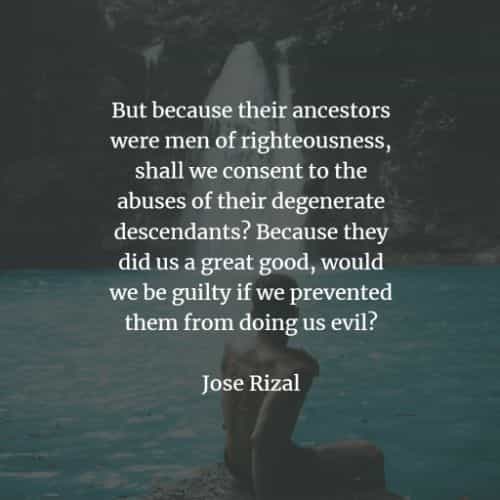 45 Famous quotes and sayings by Jose Rizal