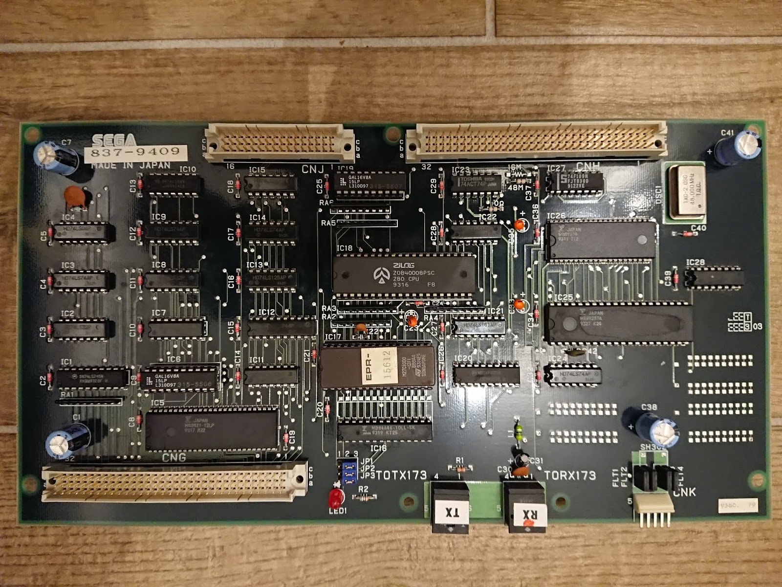 Arcade PCB Fever: F1 Super Lap by Sega
