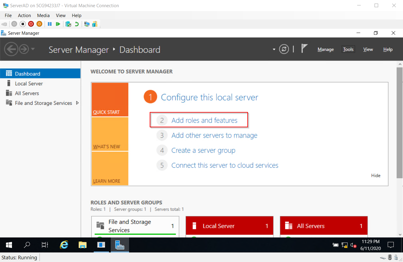 Savour the moment: [Windows Server 2019][Promote a server to a Domain ...