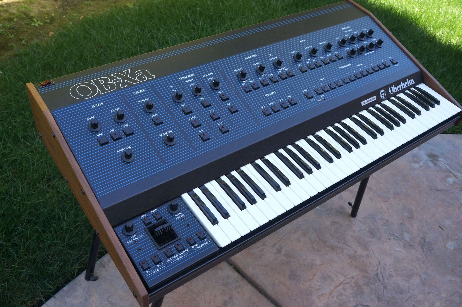 MATRIXSYNTH: Vintage Oberheim OB-Xa Analog Synthesizer SN 813201 in ...