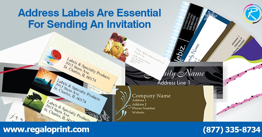 Address Labels Are Essential For Sending An Invitation