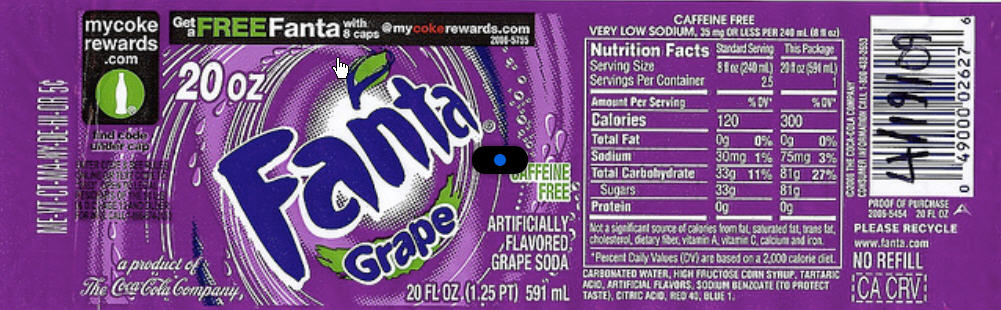 Pictures Blog: Fanta Grape Logo Purple
