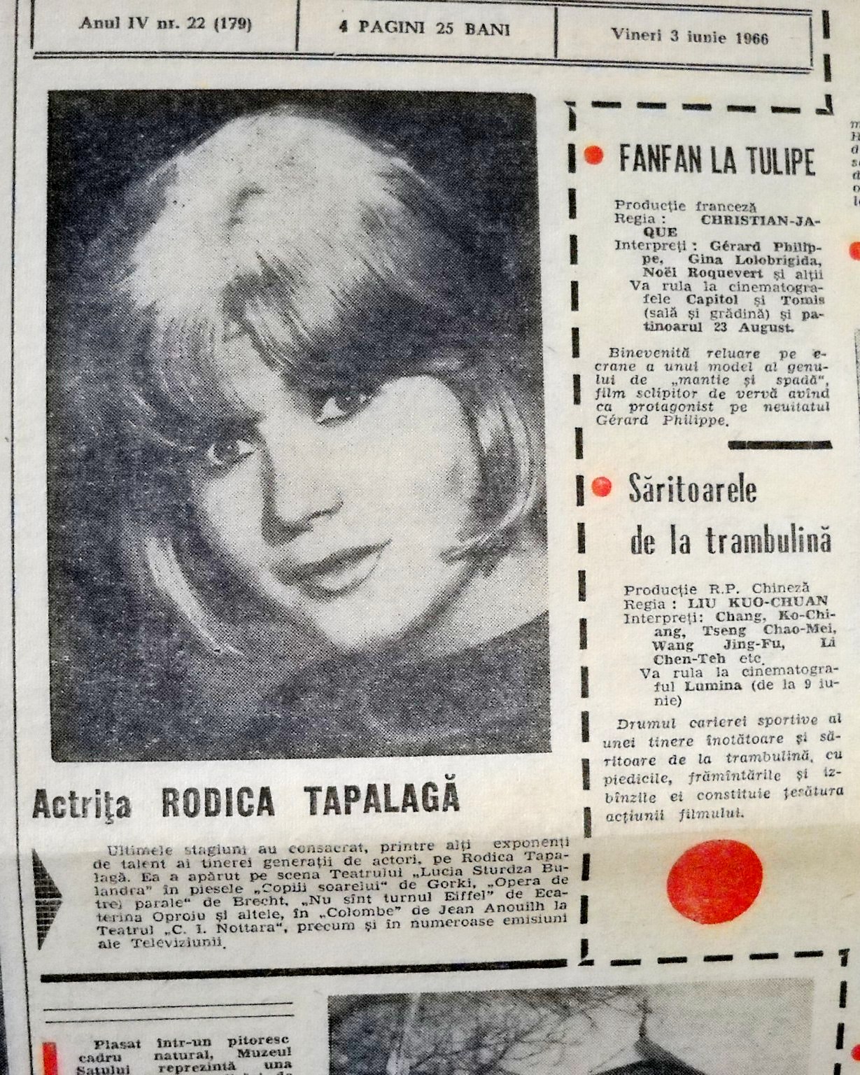 Rodica Tapalaga : Media