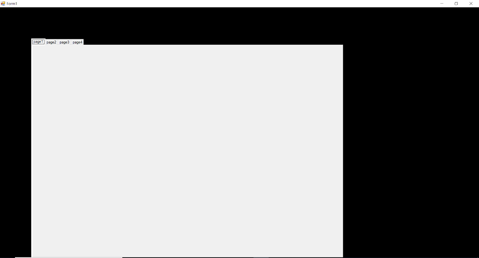 Can I create tab control in vb.net without using toolbox control?