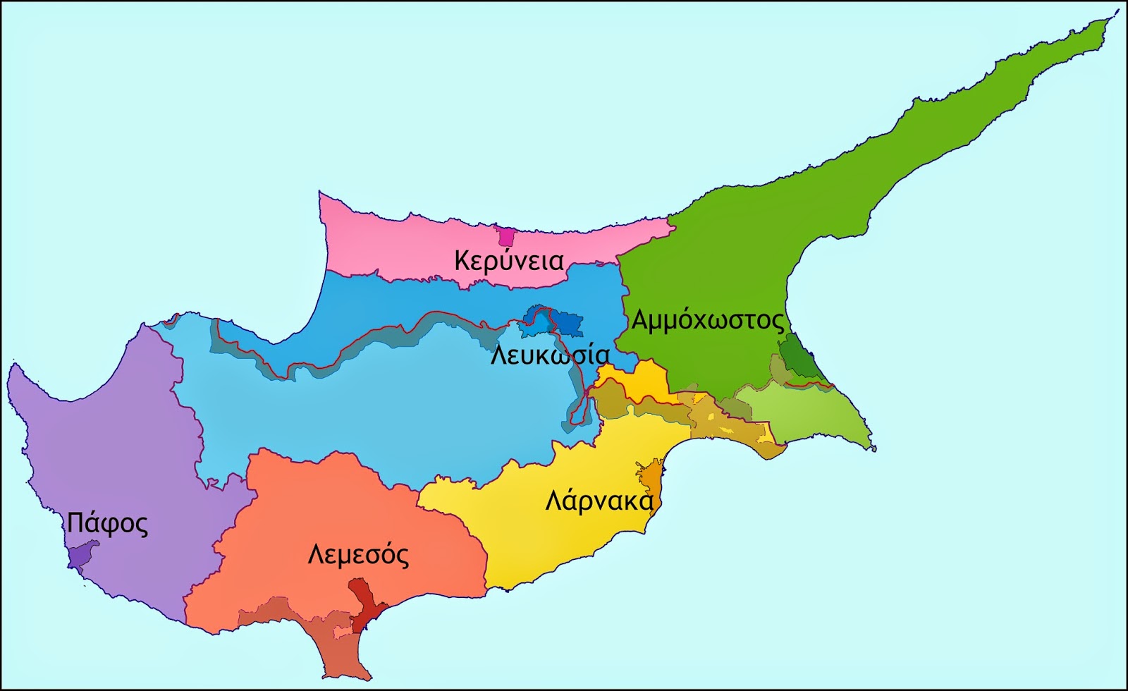 Ε' Τάξη 2ου Δημοτικού Αρχανών: Γεωγραφία Ε΄ 4.45. ΄΄ Κύπρος: το ...