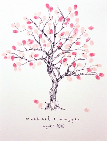 Kalea's Wedding: Our Guest Tree