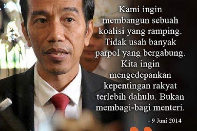 Survei Ines Jokowi Ingkar Janji