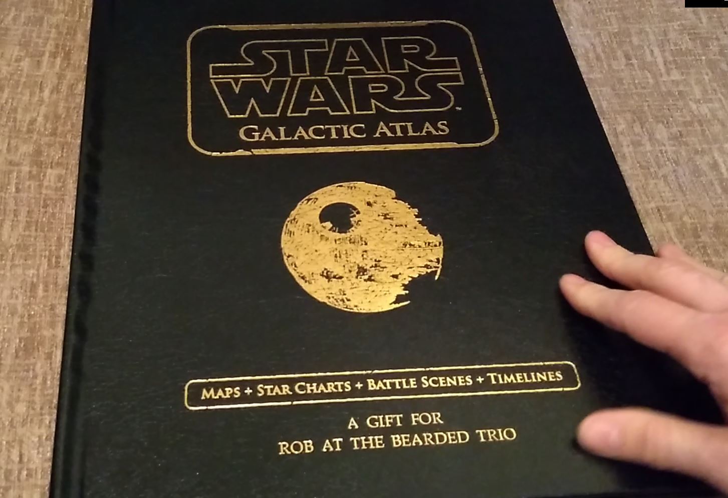 Unboxing This Star Wars Galactic Atlas Personalised Book