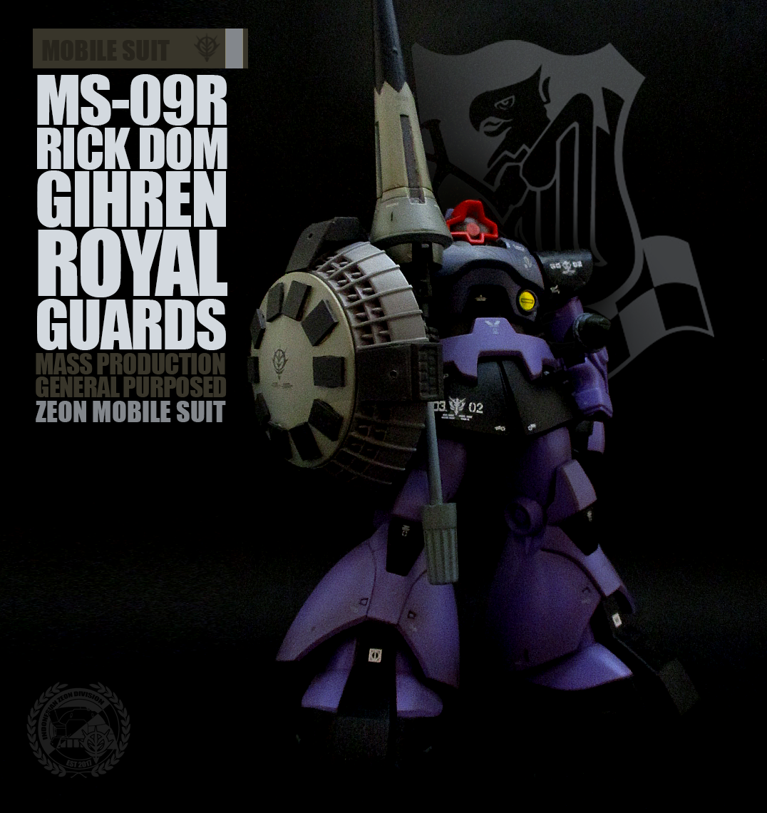 Domtropen Armory: MS-09R RICK DOM GIHREN ROYAL GUARDS