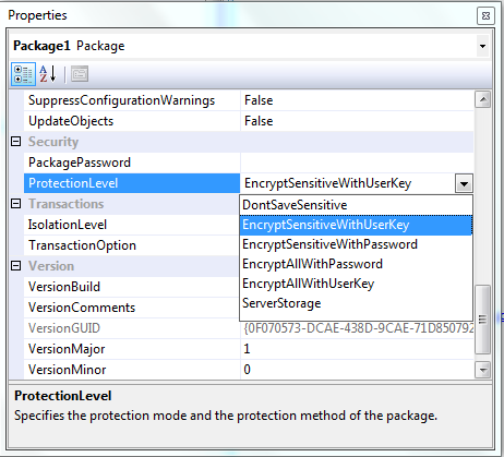 Microsoft SQL Server Knowledge Bank: SSIS SQL Server Authentication for ...