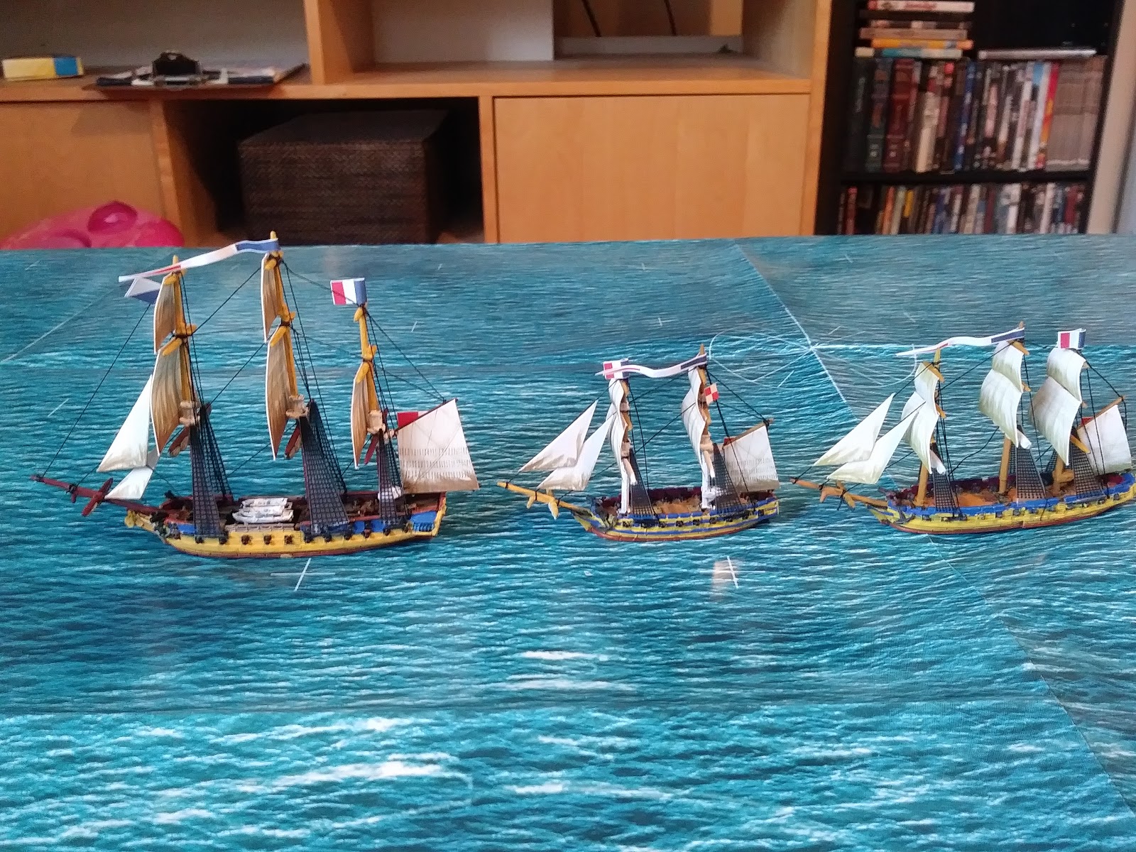 The Analogue Hobbies Painting Challenge: Adamc- French Brig (12 points)
