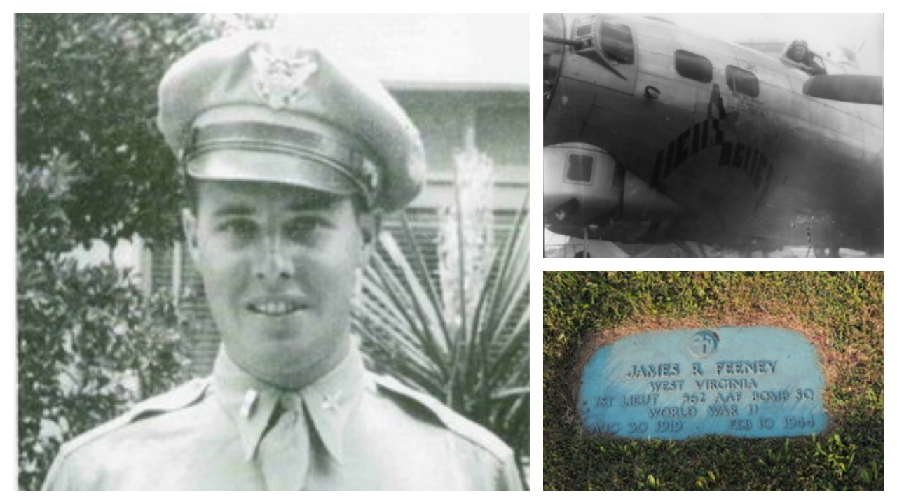 WW2 Fallen 100: WW2 Fallen - B-17 pilot James Feeney + famous scientist