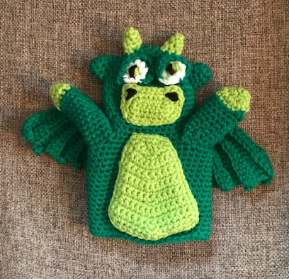 Craft Attic Resources: Dragon Hand Puppet