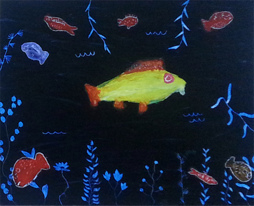 Veronique Stefanica: Paul Klee - Golden Fish