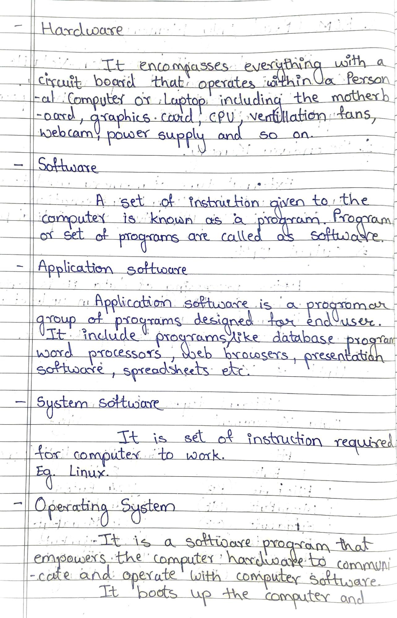 1. Basics Of Information Technology