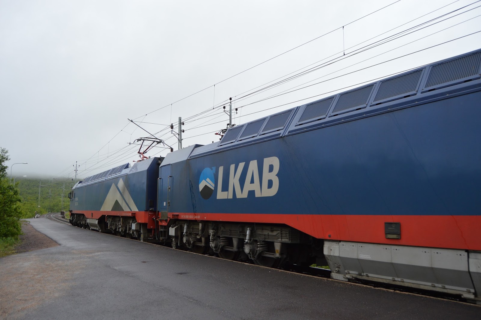 Trains and other things: North of Sweden: Malmbanan