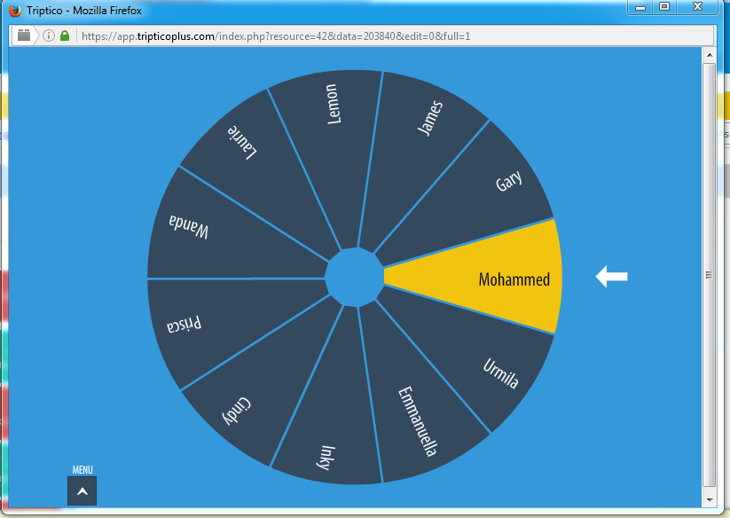 Urmila's ICT Learning Blog: Using Triptico Text Spinner