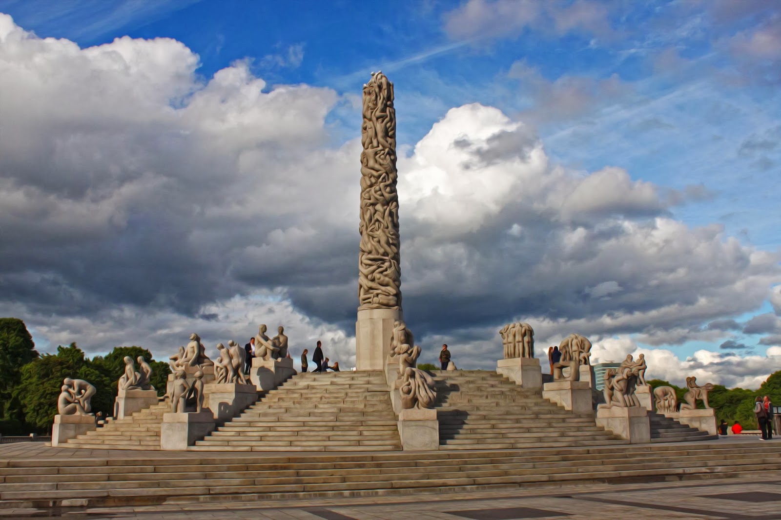 TimenPlace: Frogner Park in Oslo, Norway