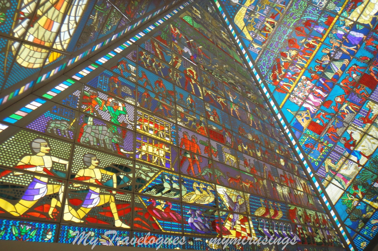 My Travelogues: Gorgeous Atriums of the Wafi Mall, Dubai