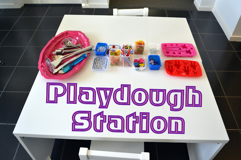 Happy Little Munchkins: Playdough Station