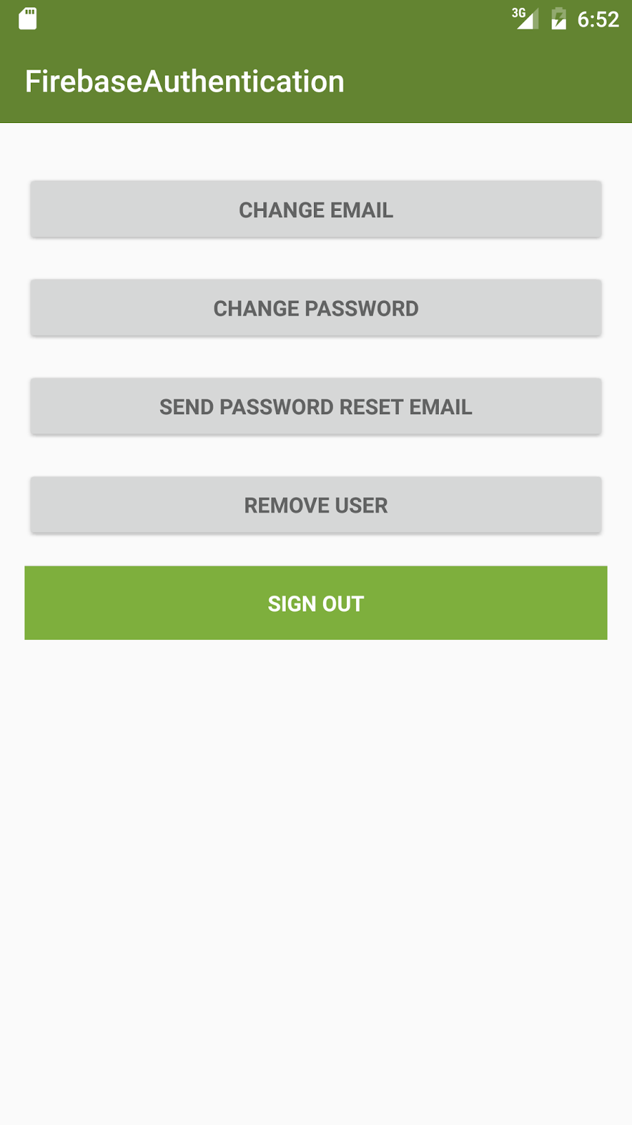 Firebase – Login and Registration Authentication