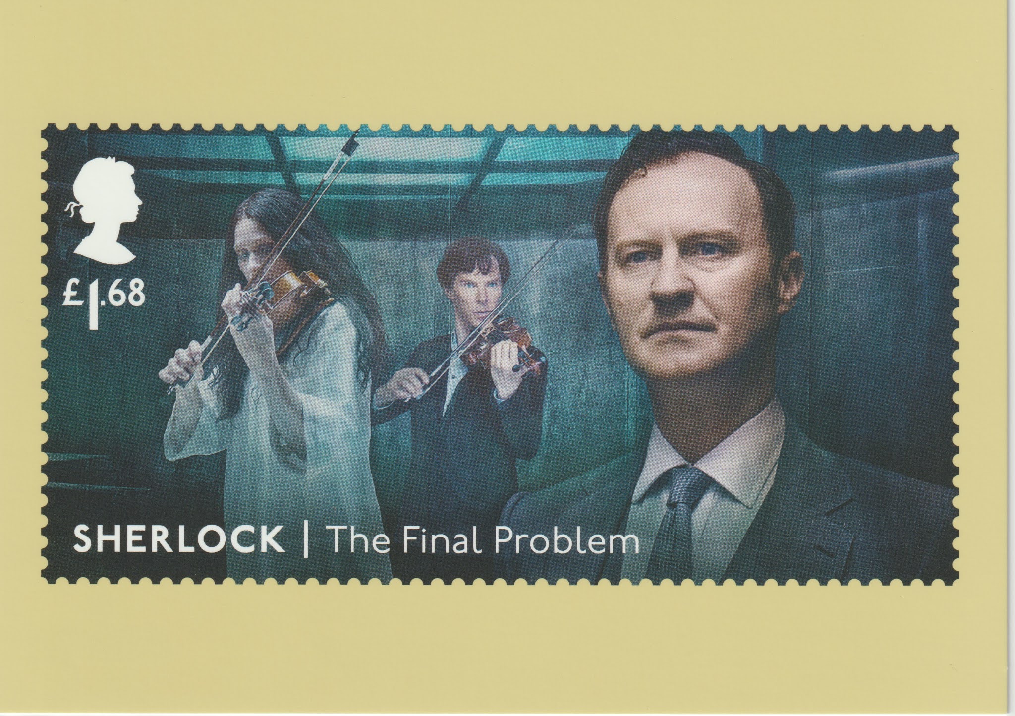 Holmes and Poirot in London: シャーロック10周年記念切手6「最後の問題 / マイクロフト・ホームズ ...
