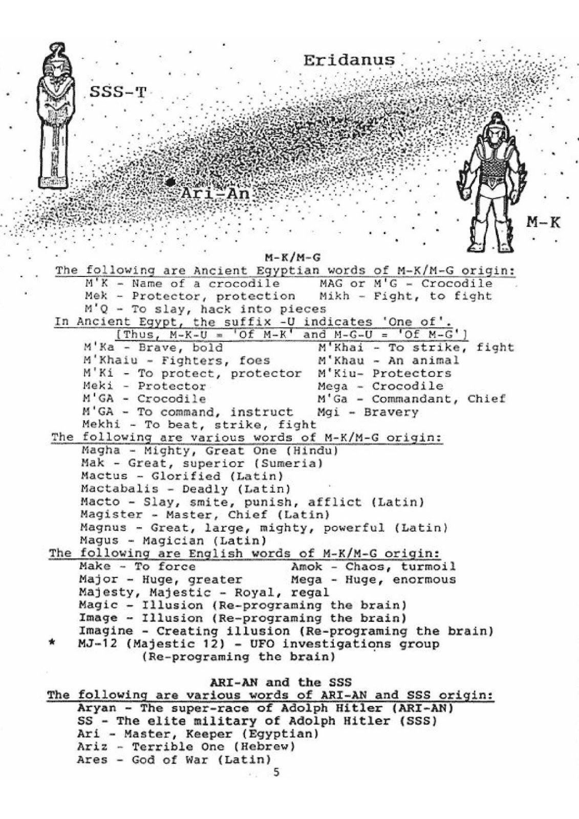 THE TERRA PAPERS By ROBERT MORNING SKY