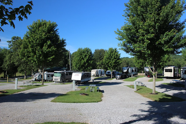 Cumberland Gal: Mountain Glen RV Park Camping Trip Part 1 Big Sink