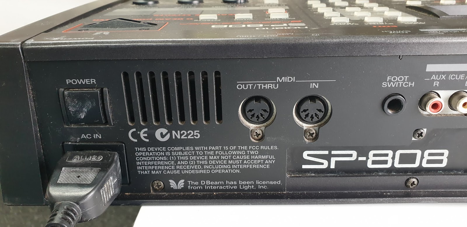 JonDent - Exploring Electronic Music: Roland SP 808 Groove sampler