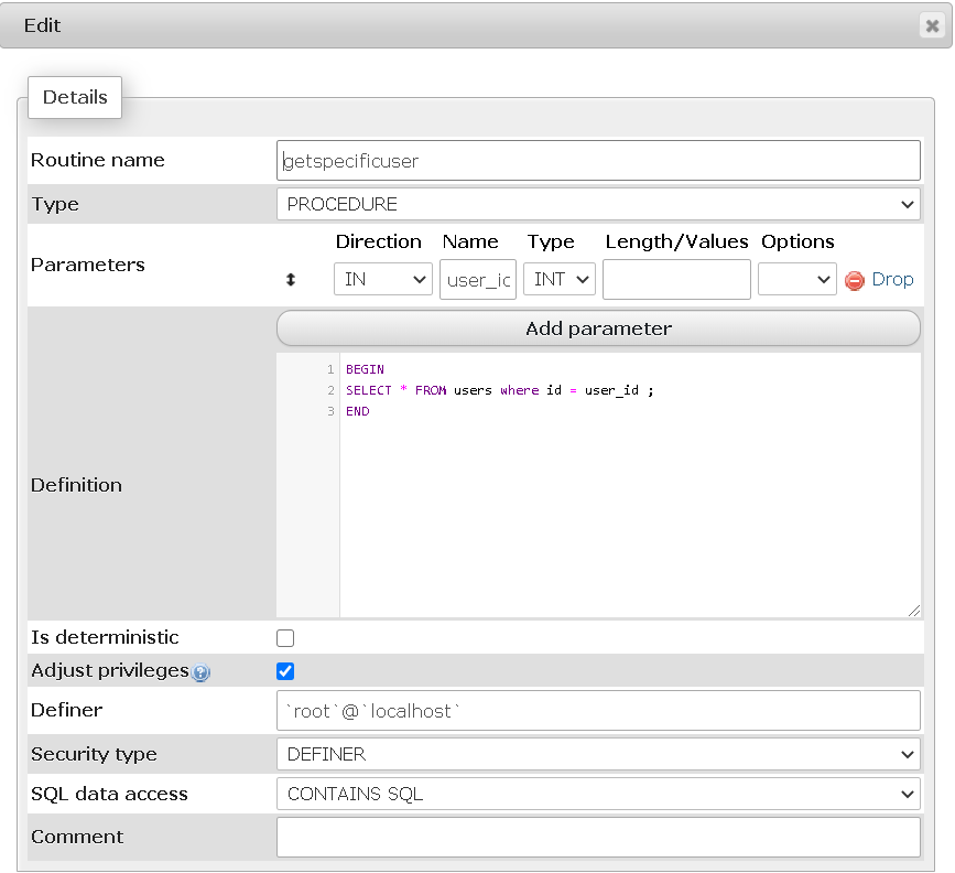 Call Stored Procedure In Laravel 7 Call Stored Procedure In Laravel 7