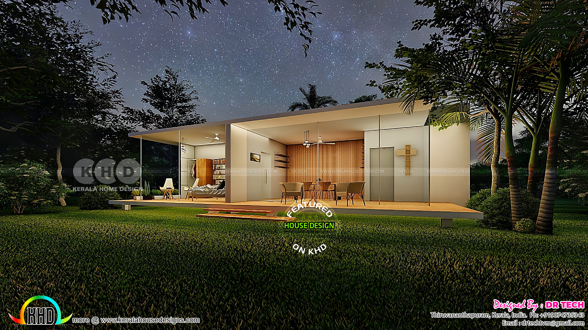 Modern Out House Design - Kerala Home Design and Floor Plans - 9K ...