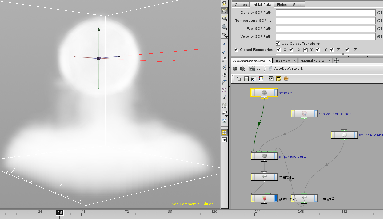 King Tut: Exploring Houdini 12: Setting up Voxel Fluids