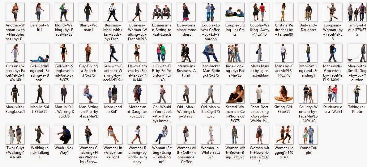 RenderArk : RECORTES DE PERSONAS