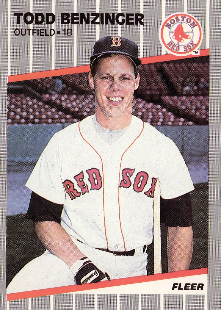 The Baseball Card Blog: The Benzinger Identity