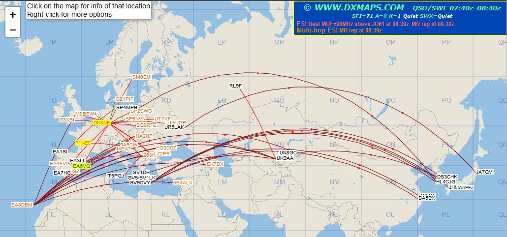 GM4FVM's radio world: DX Maps