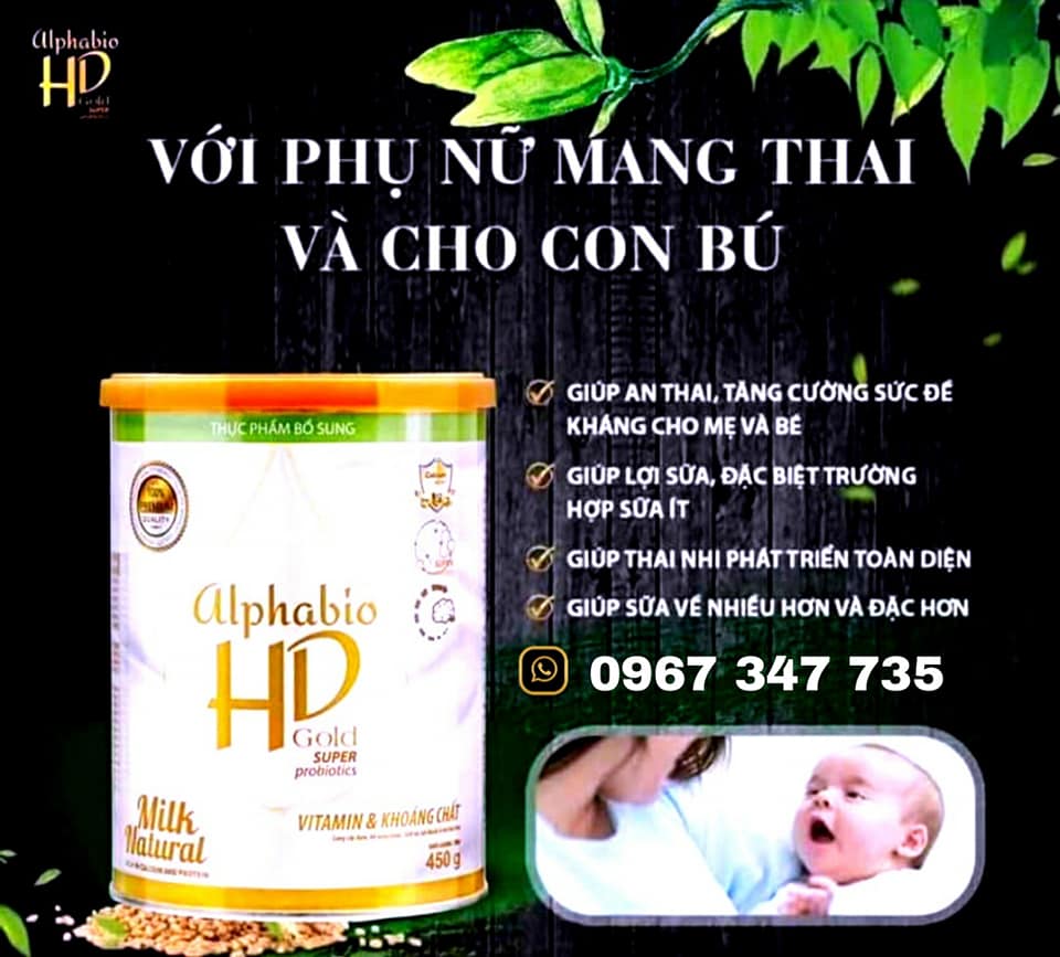 Sữa Alpha Bio Hd Gold