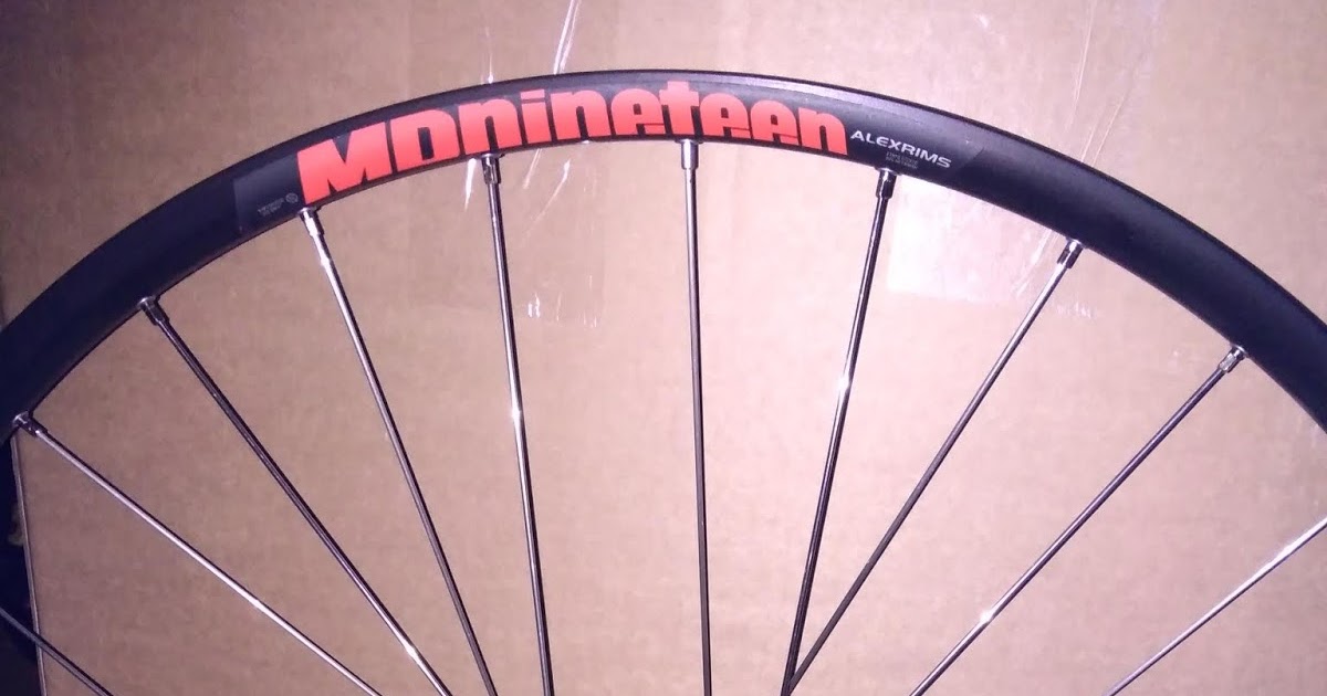 マウンテンバイク乗りの備忘録: CRCからアレックスリムのホイール（Alex MD19-FH-RM3050）を購入