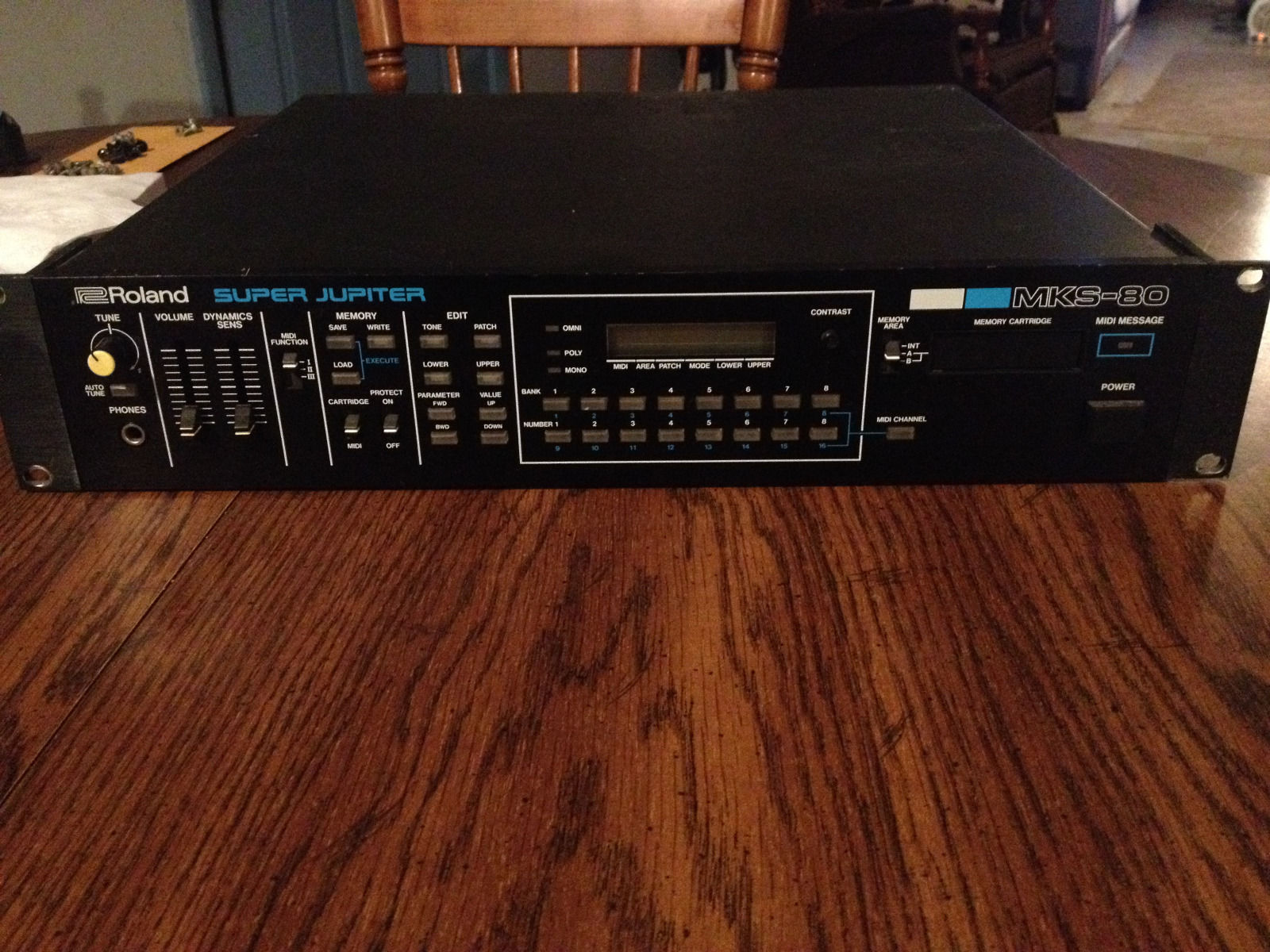 MATRIXSYNTH: Roland Super Jupiter MKS-80 [rev 4] Vintage Synthesizer SN ...