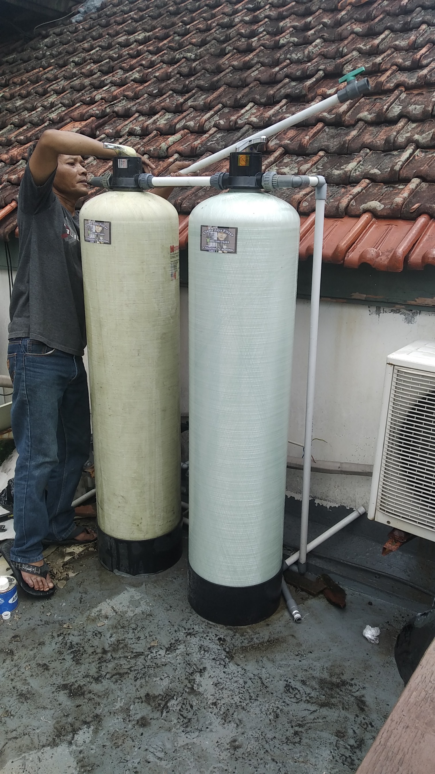 FILTER AIR MURAH BANDUNG: HASIL PEMASANGAN